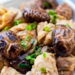 Chinese Mushroom Chicken | Oh My Food Recipes
