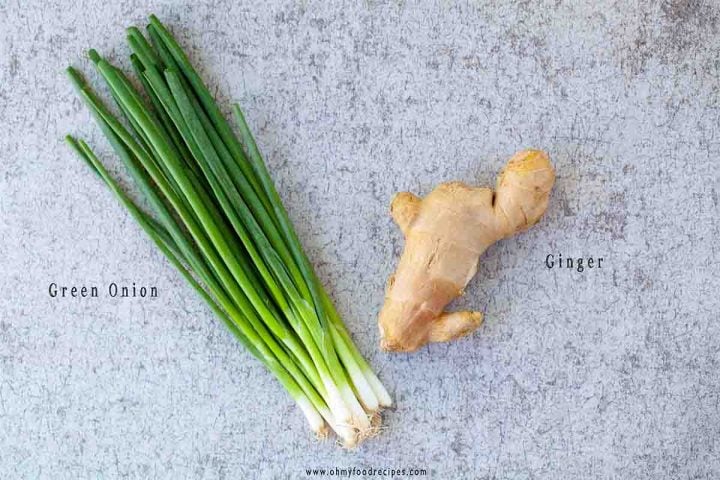Ginger Scallion Sauce (薑蓉) - Oh My Food Recipes