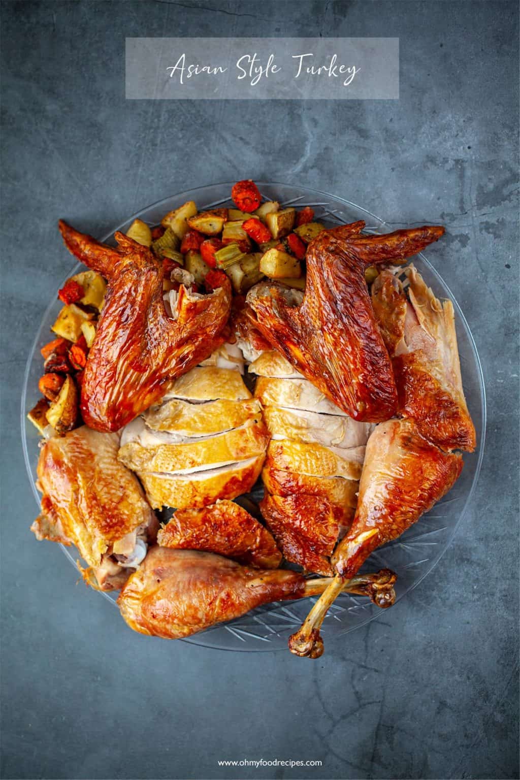 Asian Turkey with Asian Spices Brine - Oh My Food Recipes