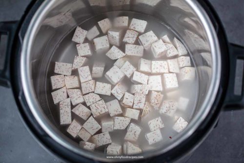 Taro & Tapioca Pearl Dessert (椰汁芋頭西米露)- Oh My Food Recipes