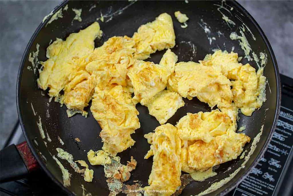 Chinese Tomato Egg Stir Fry (蕃茄炒蛋) - Oh My Food Recipes