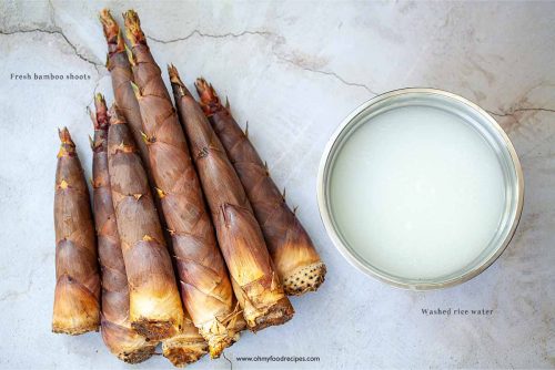 How to Prepare Bamboo Shoots - Oh My Food Recipes