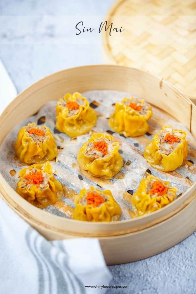 Dim Sum Siu Mai or Shumai (燒賣) | Oh My Food Recipes