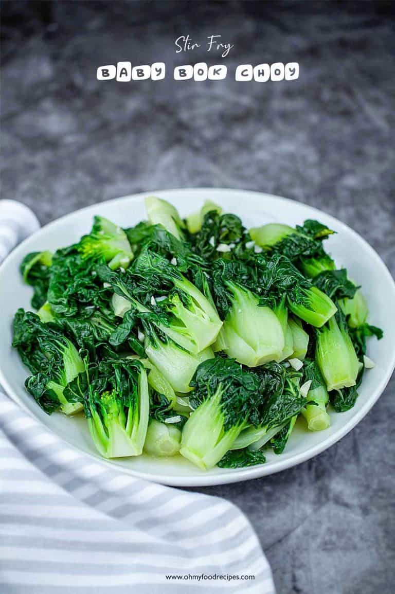 Baby Bok Choy Stir Fry - Oh My Food Recipes