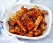 Braised Bamboo Shoots Recipe - Oh My Food Recipes