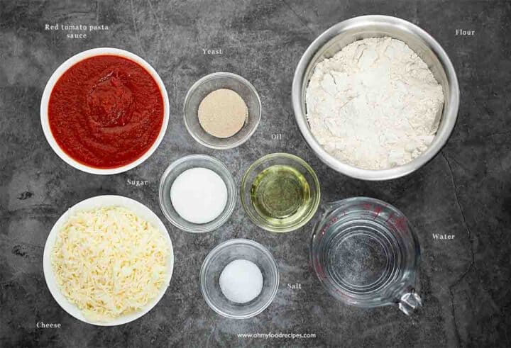 Homemade Cheese Pizza - Oh My Food Recipes