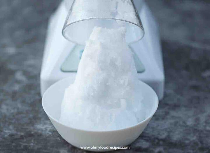Delightful Asian Shaved Ice (刨冰) Bao Bing - Oh My Food Recipes