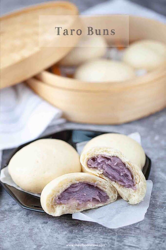 Taro Bun - Oh My Food Recipes