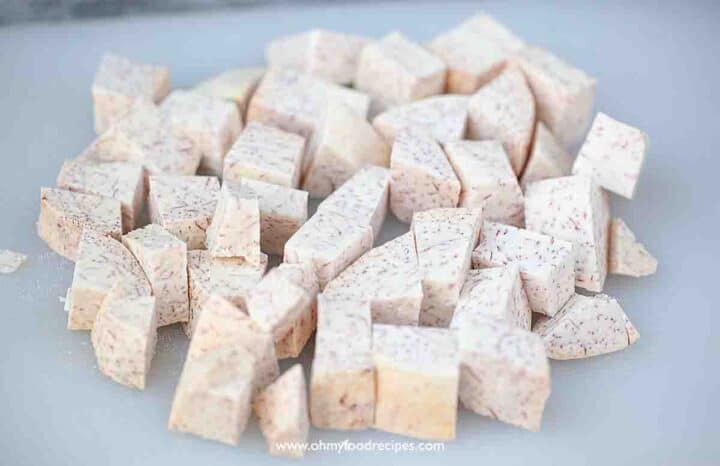 Taro Paste - Oh My Food Recipes