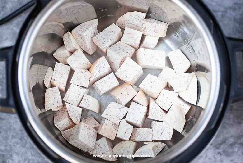 Taro Paste - Oh My Food Recipes