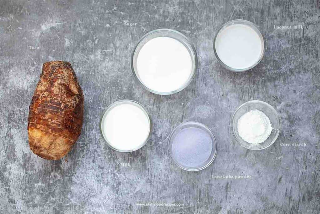 Taro Paste - Oh My Food Recipes