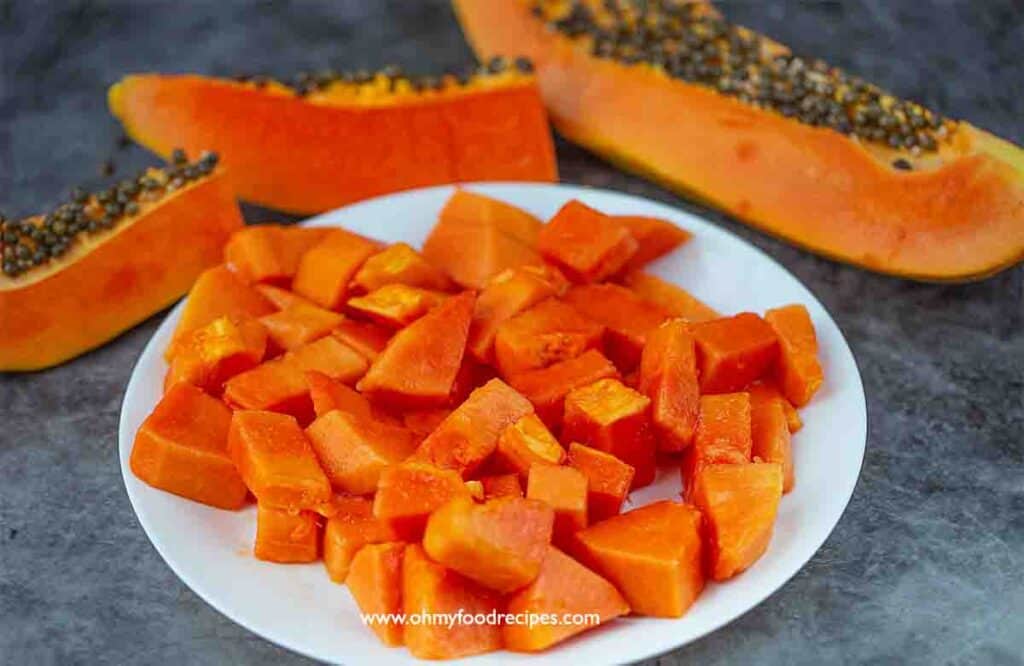 Papaya Milk - Oh My Food Recipes