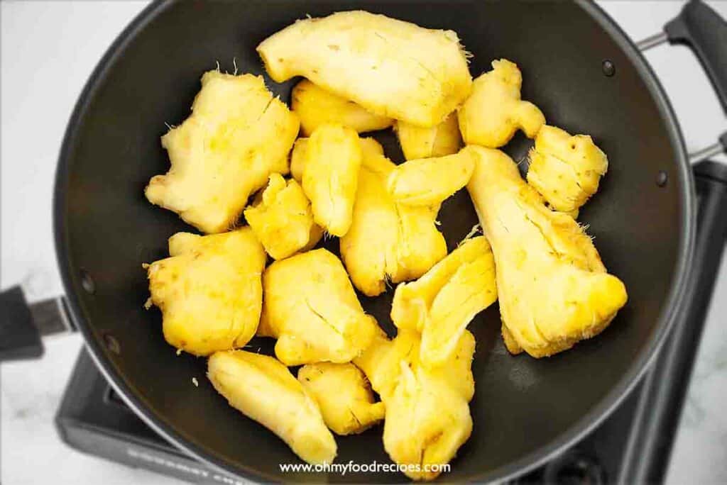 Pork Knuckles and Ginger Stew - Oh My Food Recipes