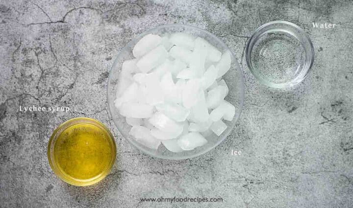 Lychee Slush - Oh My Food Recipes