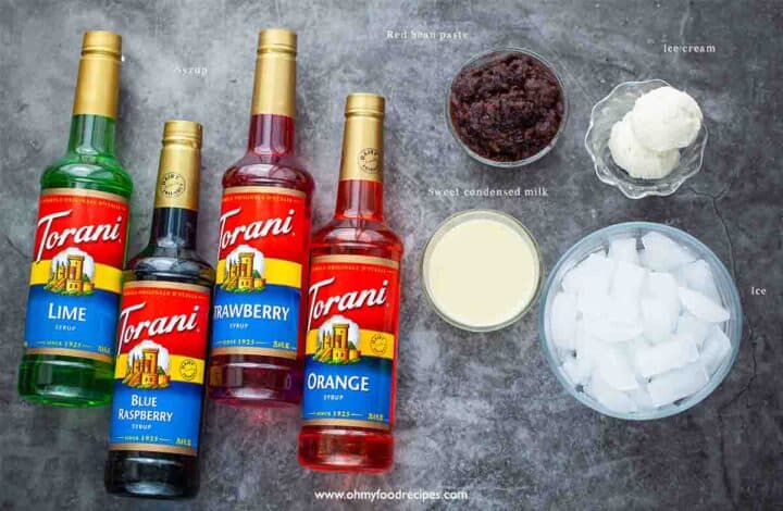 Hawaiian Shave Ice - Oh My Food Recipes