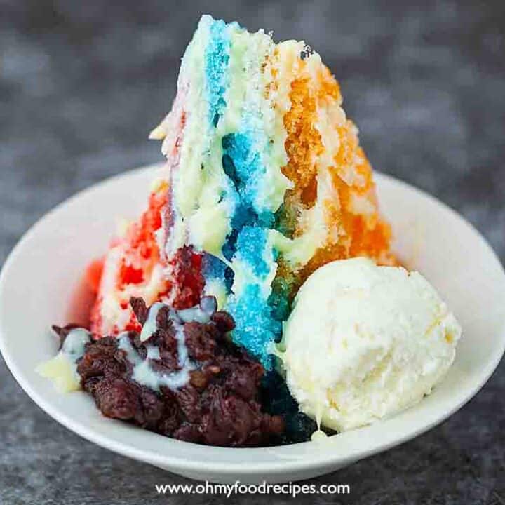 Hawaiian Shave Ice - Oh My Food Recipes
