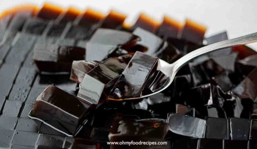 Grass Jelly Drink - Oh My Food Recipes