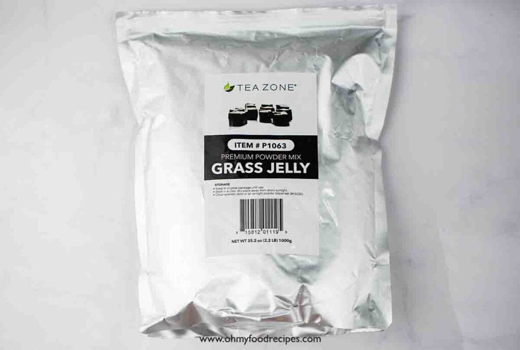 Grass Jelly Drink - Oh My Food Recipes