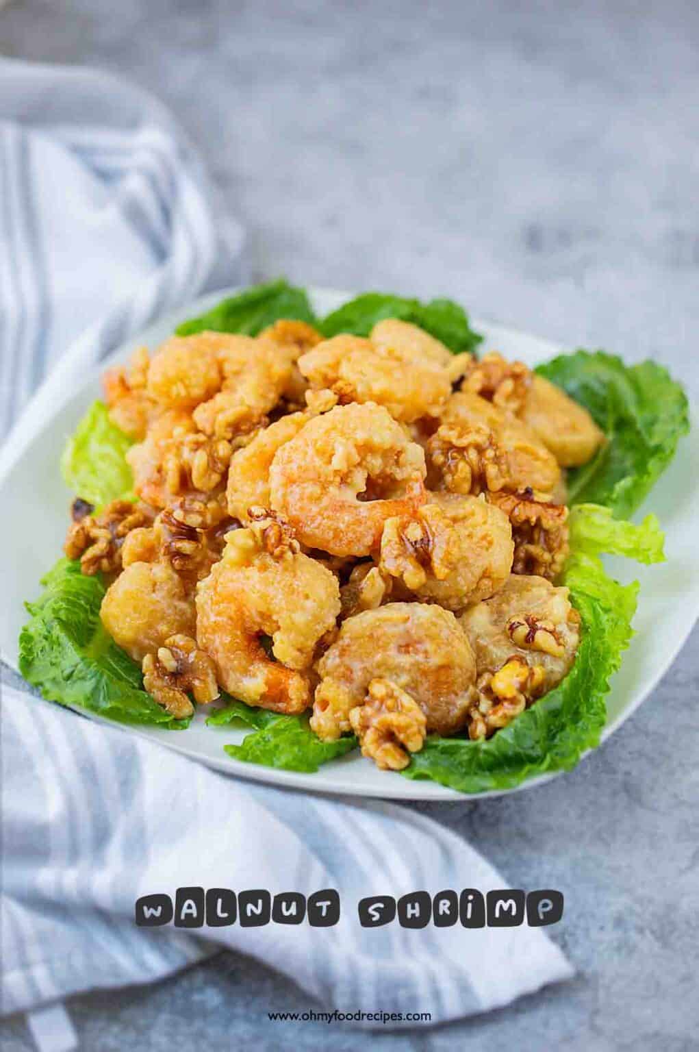 Walnut Shrimp Recipe: Sweet and Crunchy Delight (合桃蝦) - Oh My Food Recipes