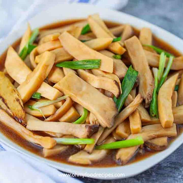King Oyster Mushrooms: A Delicious Stir Fry Dish - Oh My Food Recipes