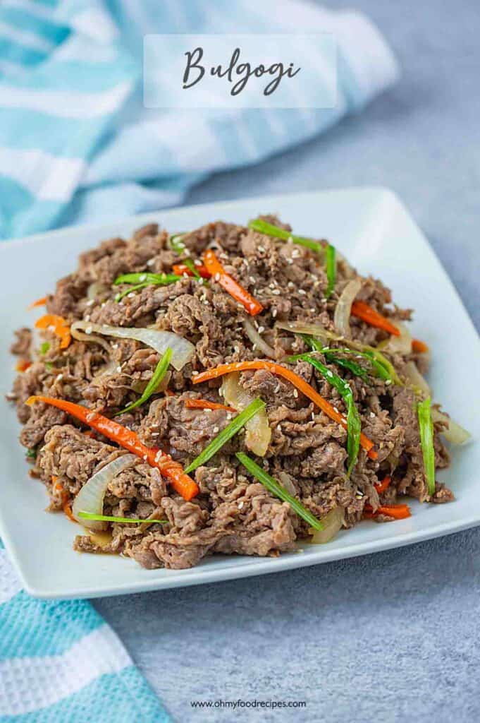 Bulgogi Beef: Tender, Juicy, and Delicious - Oh My Food Recipes